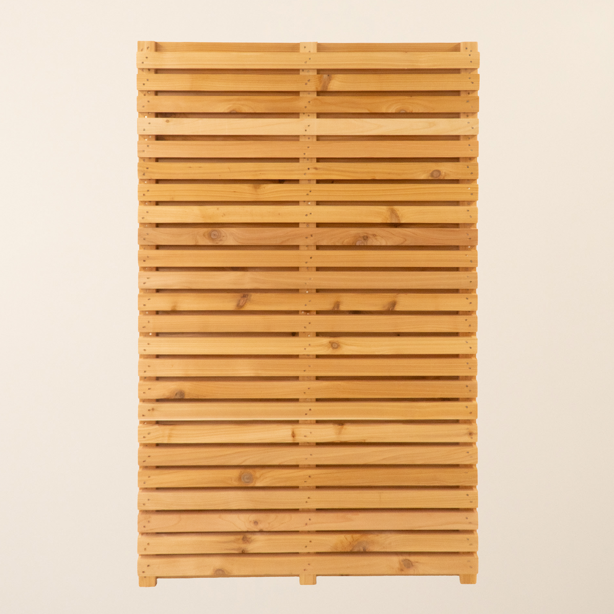 Double Sided Planed Cedar/Larch Slatted Panel | Horizontal – Ruby Group