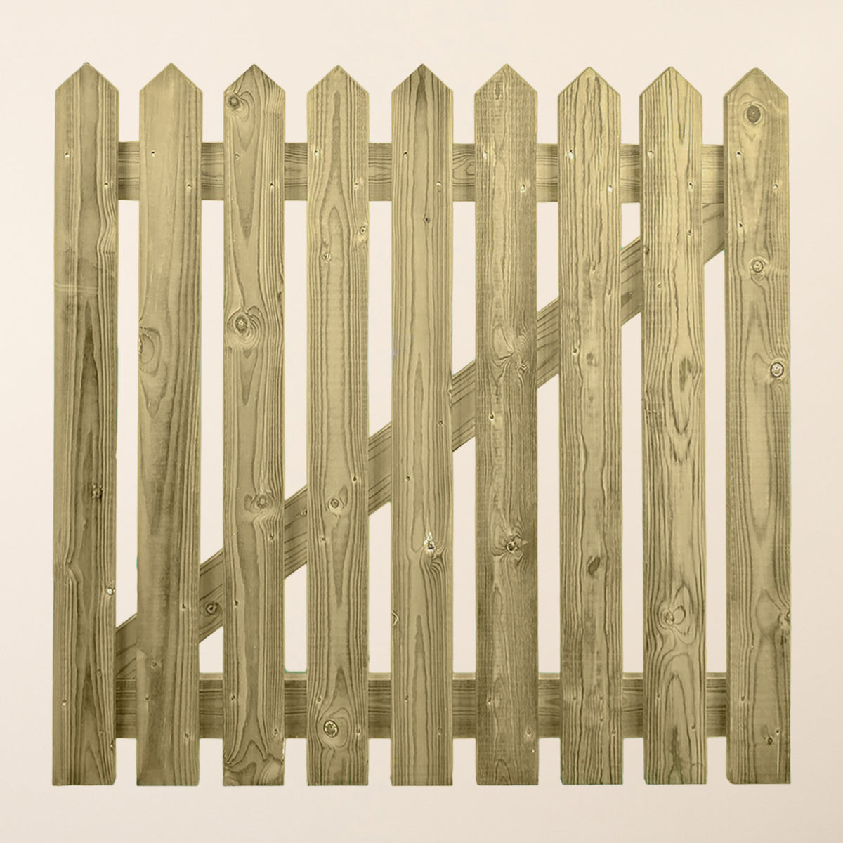 Pressure Treated Picket Side Gate | Ruby UK – Ruby Group