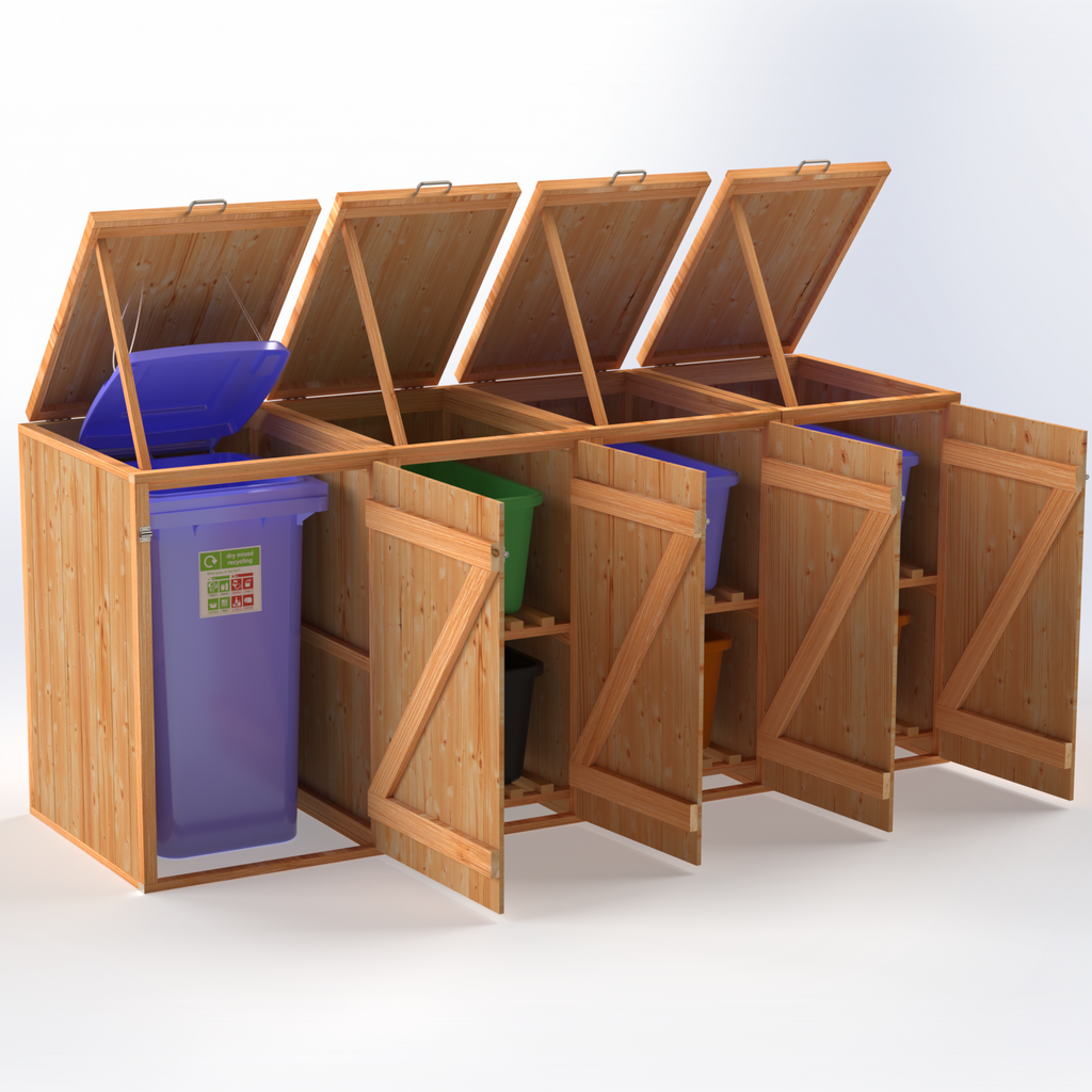 Bin Store | Convenient Bin Storage | Fully Assembled – Ruby Group