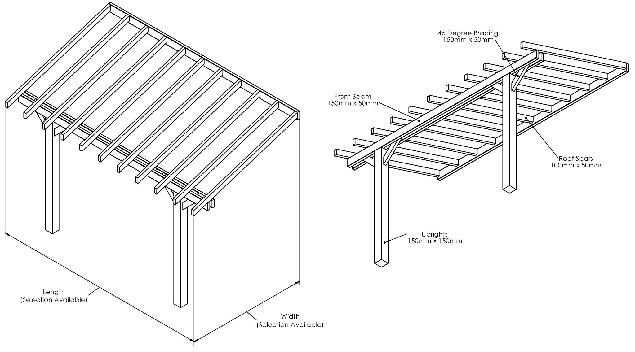 Pergola | Garden Structures | Free Delivery – Ruby Group