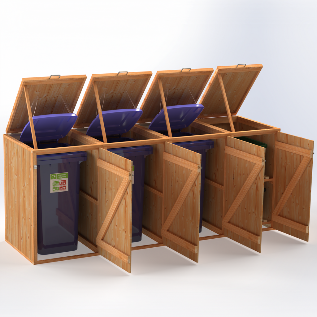 Bin Store | Convenient Bin Storage | Fully Assembled – Ruby Group