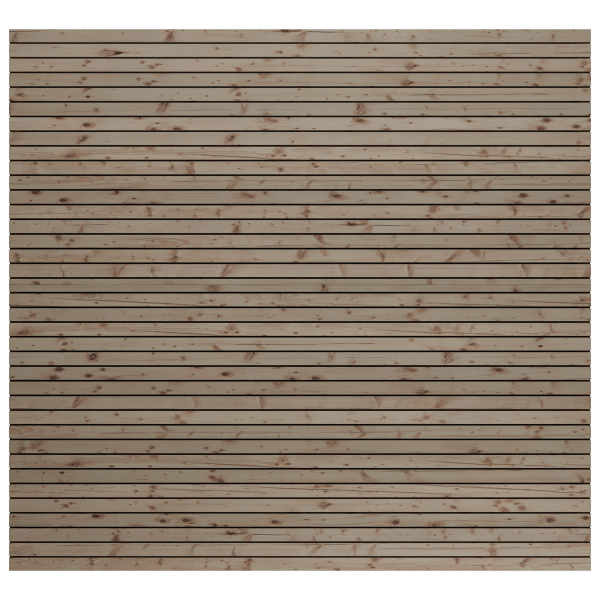 European Larch Slatted Fence Panels (6mm Spacings) – Ruby Group