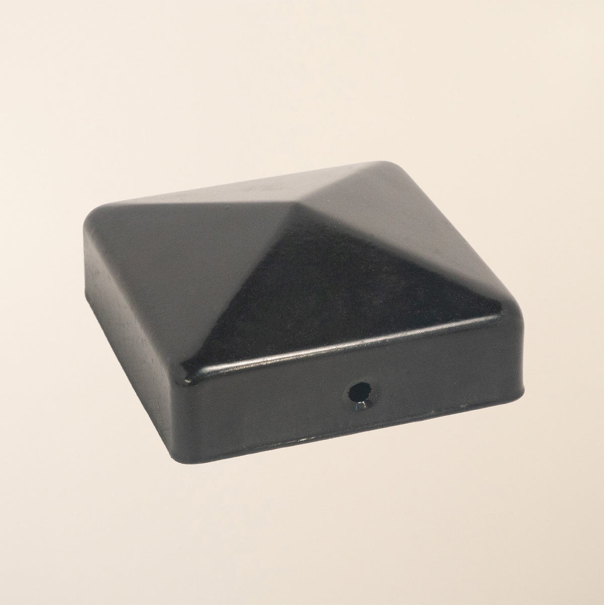 75mm Pyramid Post Cap | Epoxy Black | Ruby UK – Ruby Group