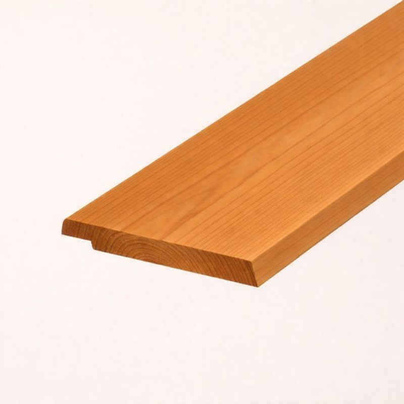 Western Red Cedar Rebated Featheredge - Cedar Timber Cladding – Ruby Group