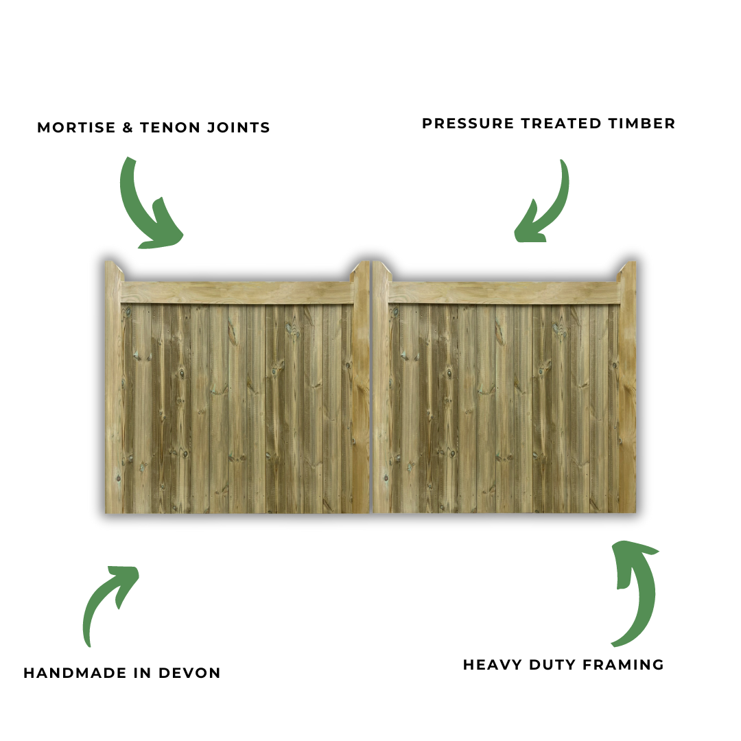 Highampton Mortise & Tenon Entrance Gate | Ruby UK – Ruby Group