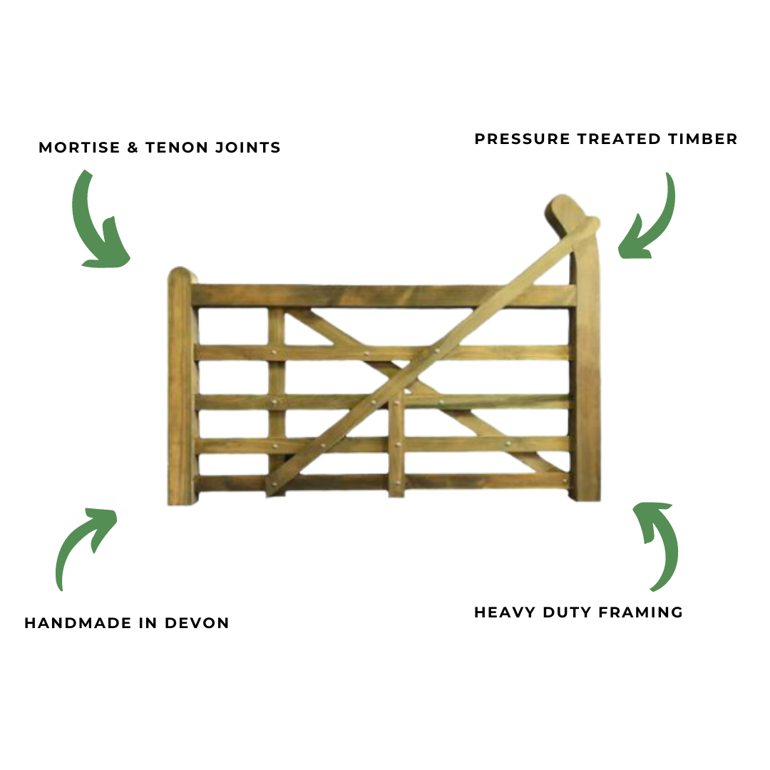 Exbourne Curved Heel Gate | Driveway Gates | Ruby UK – Ruby Group