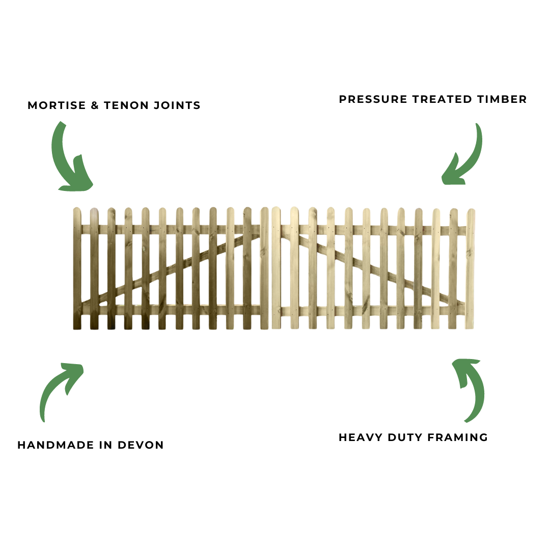 Picket Driveway Gate | Ruby UK – Ruby Group