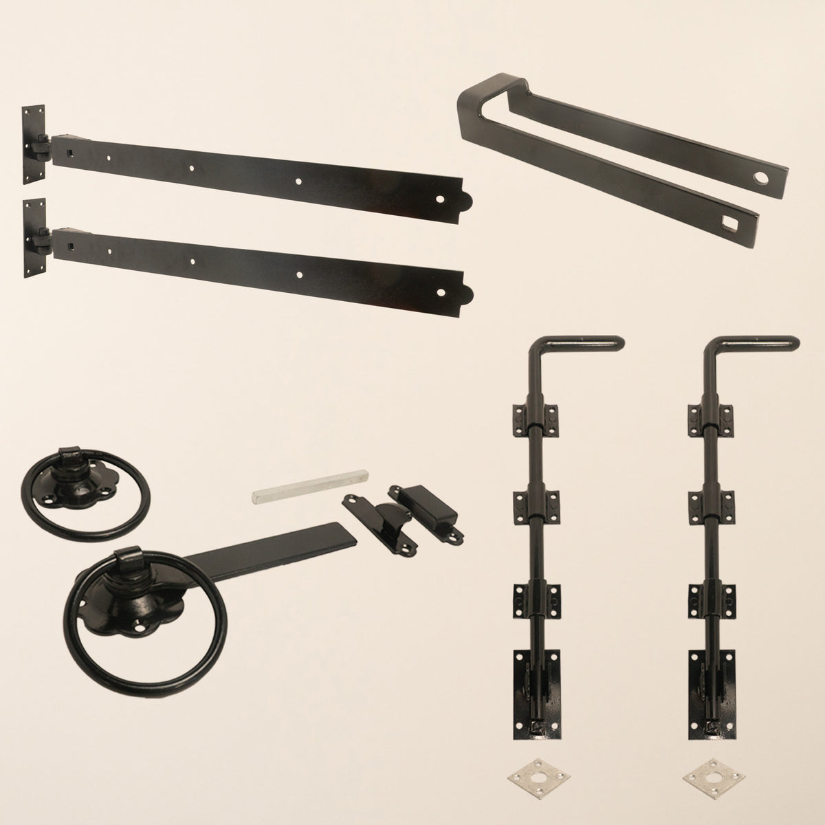 Entrance Gate Ironwork Bundle Epoxy Black or Galvanised (2x 30") – Ruby ...