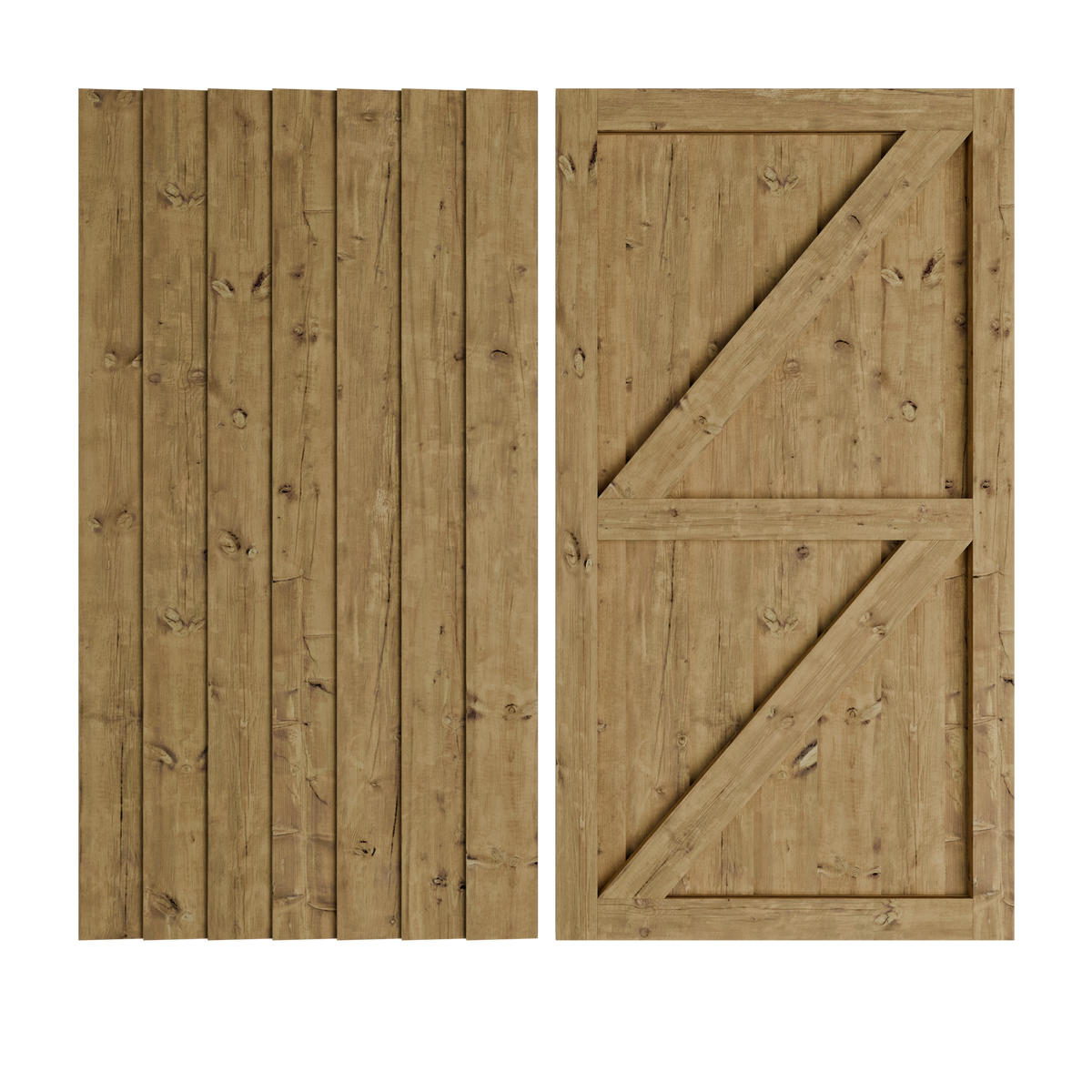 Padstow Featheredge 1.2m High Gate | Pedestrian Gate – Ruby Group