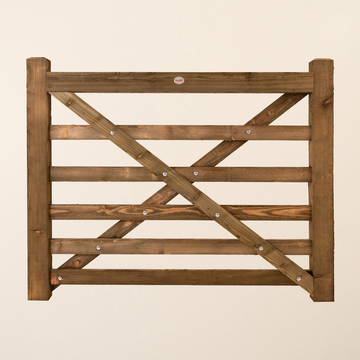 6 Bar Diamond Brace | Wooden Field Gates | Ruby UK – Ruby Group