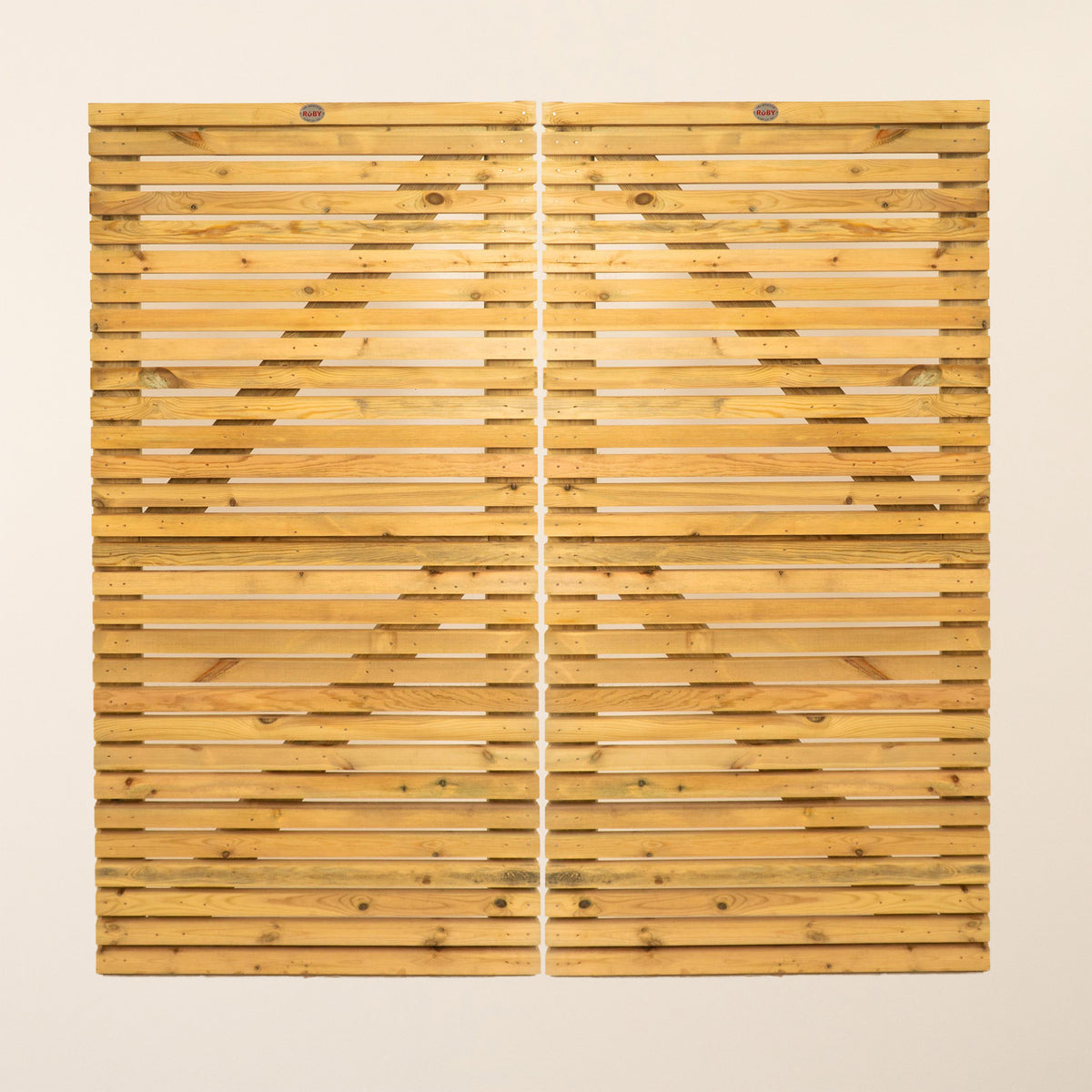 Redwood Slatted Driveway Gates | Ruby UK – Ruby Group