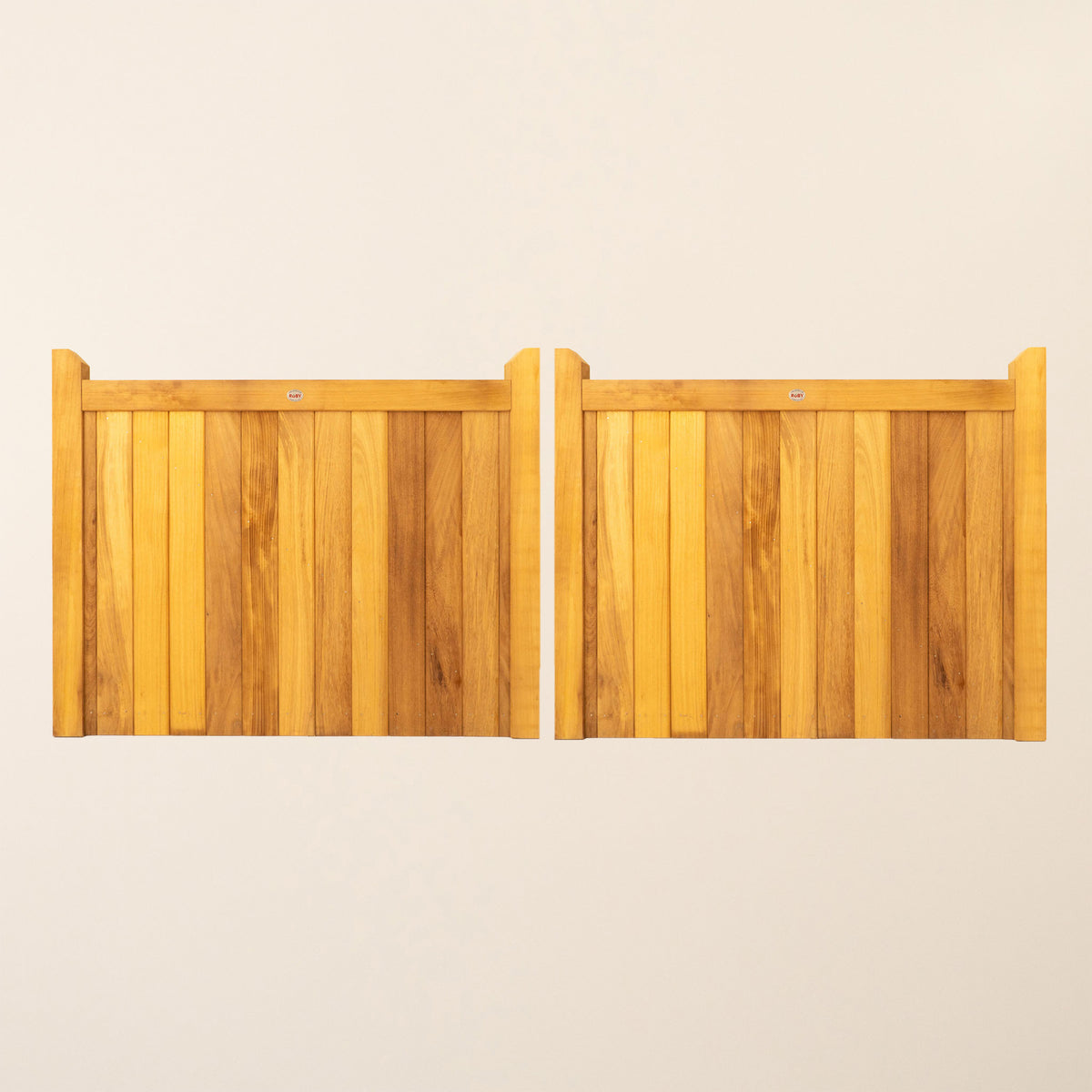 Iroko Highampton Hardwood Entrance Gate | Ruby UK – Ruby Group