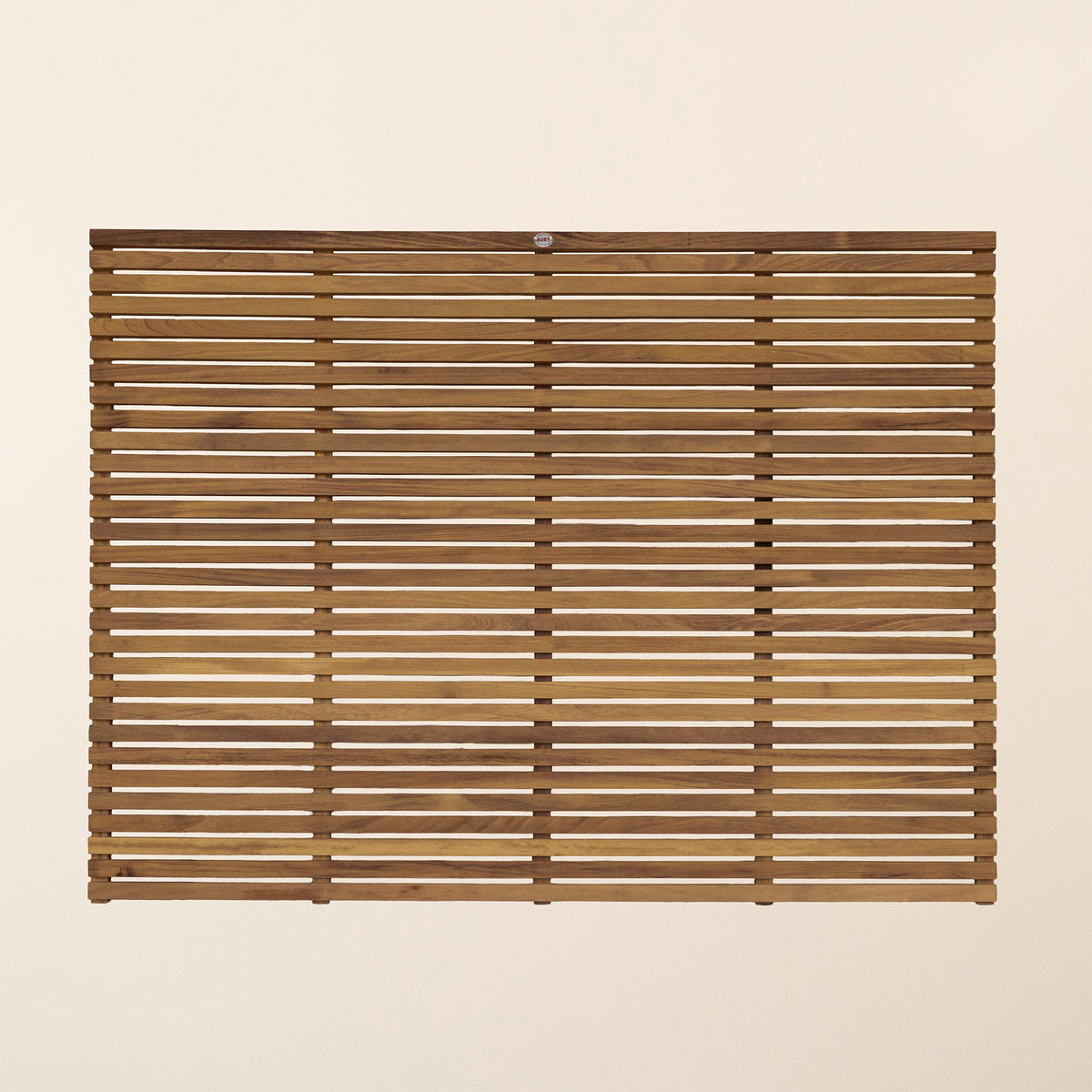 Iroko Slatted Fence Panels (6mm Spacings) – Ruby Group