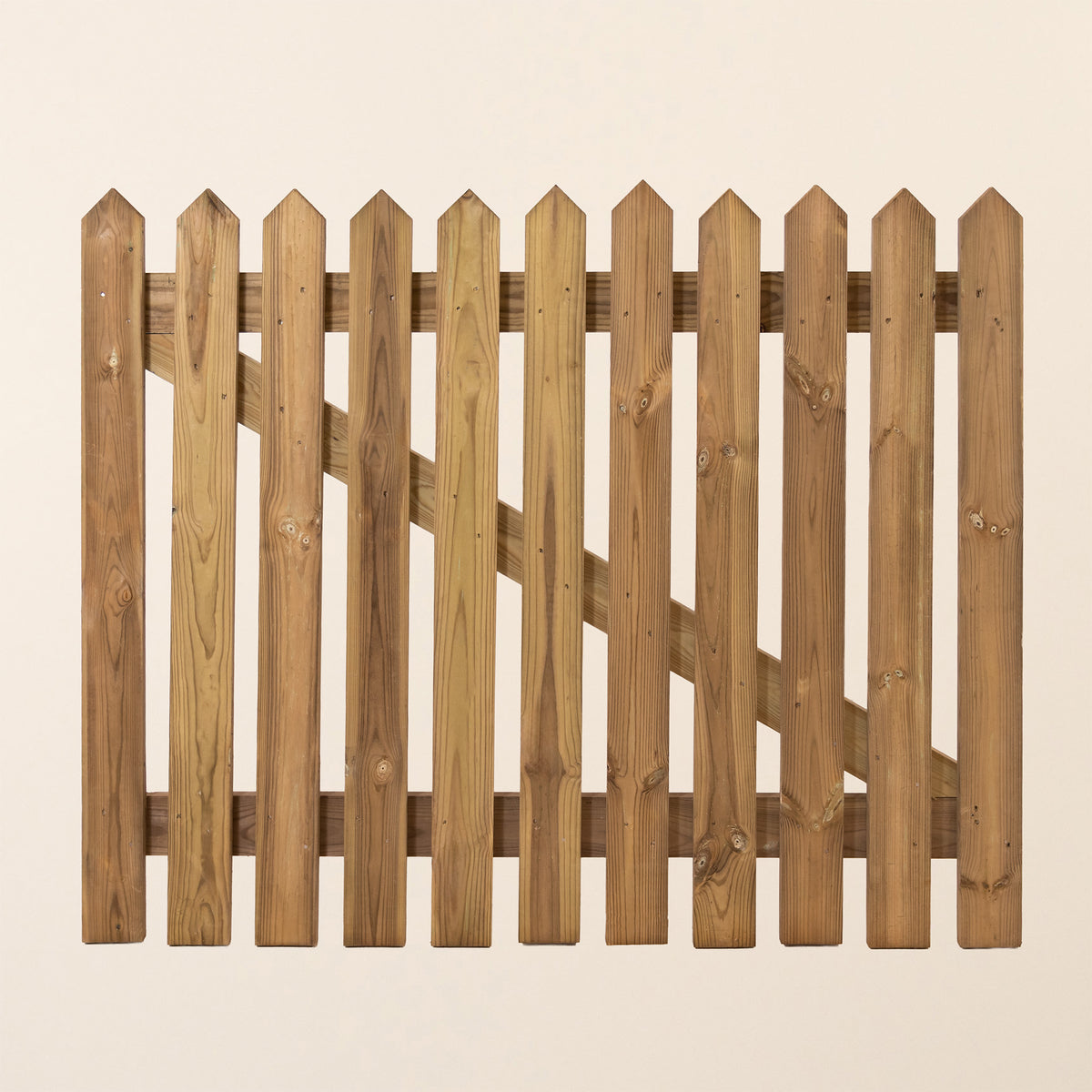 Pointed Top Picket Side Gate | 0.9m High | Pedestrian Gate – Ruby Group