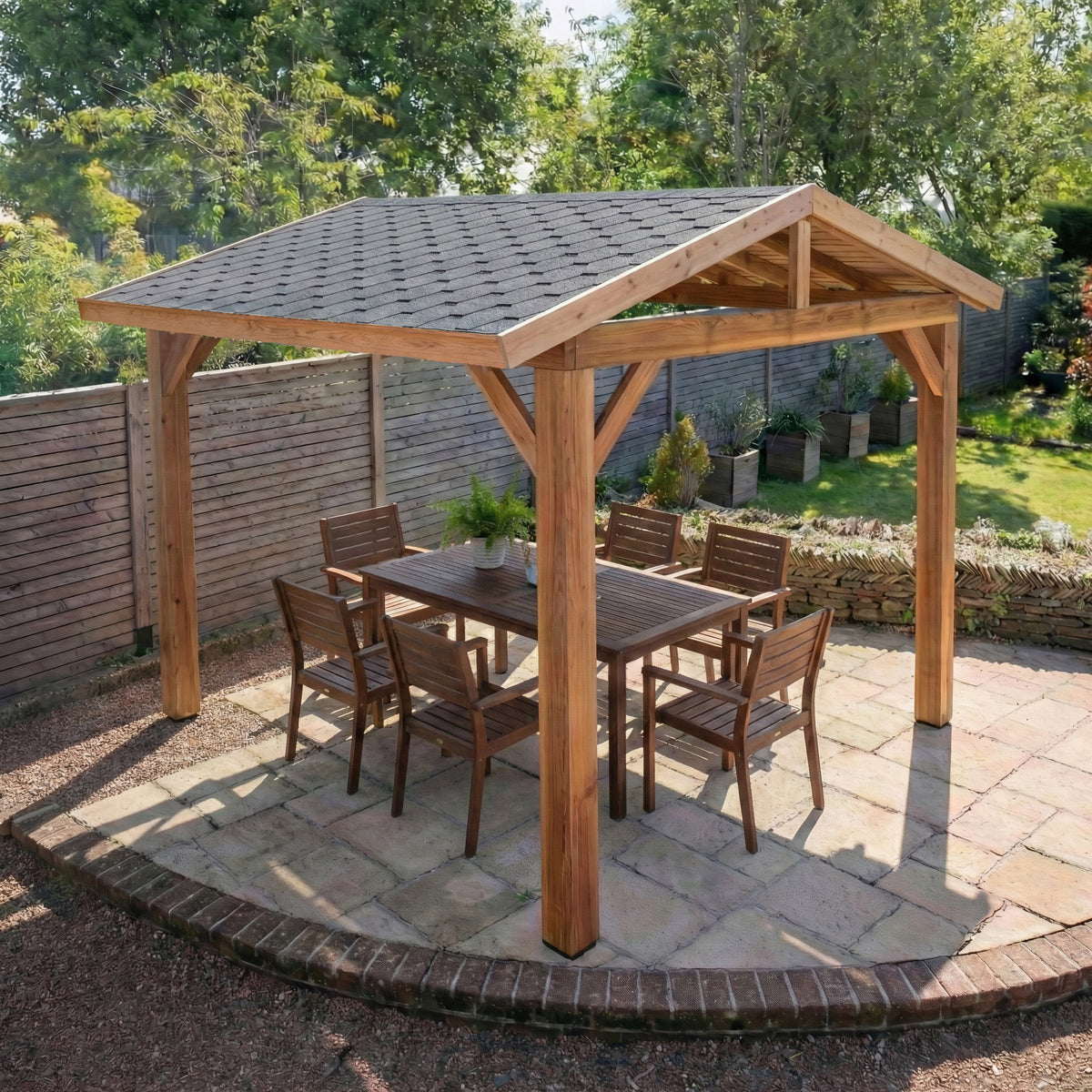 Planed Cedar Pergola - Fast Nationwide Delivery – Ruby Group