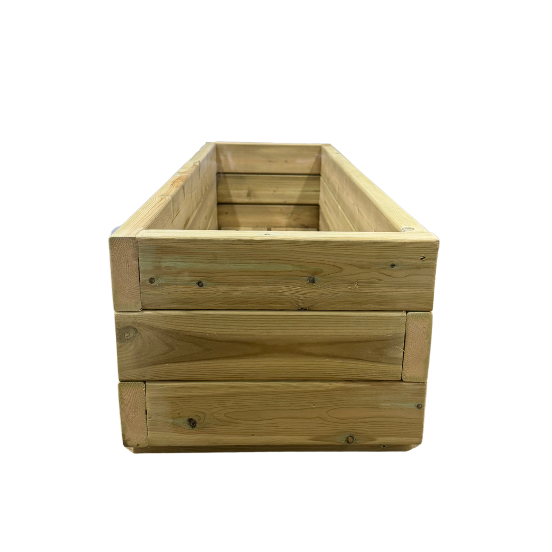 Premium Treated Redwood Overlap Planter – Ruby Group
