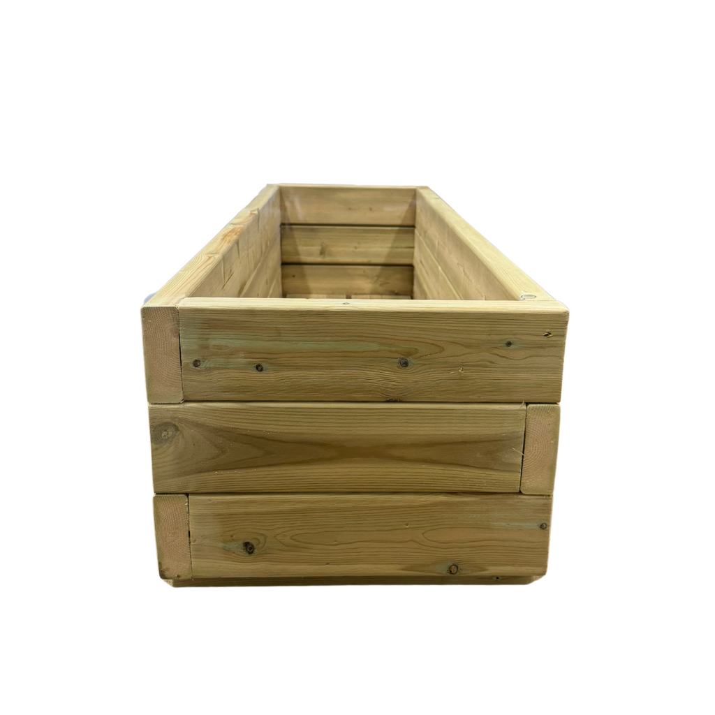 Premium Treated Redwood Overlap Planter – Ruby Group