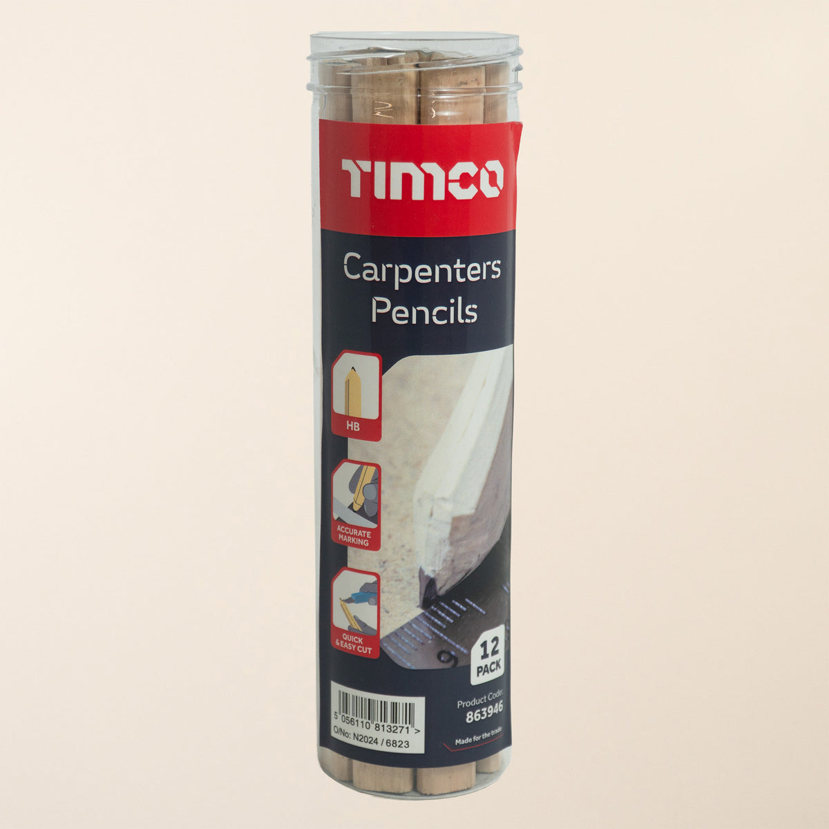 Carpenter Pencils x12 | Ruby UK – Ruby Group