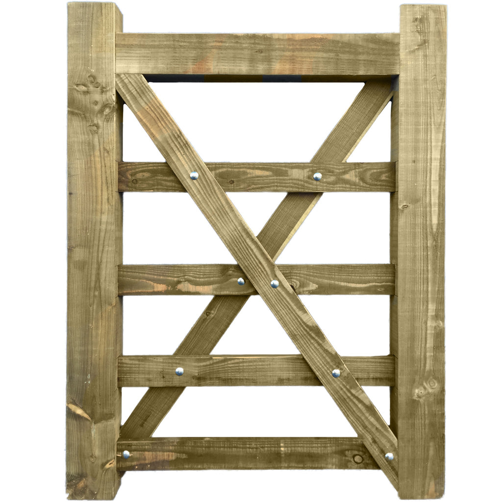 Diamond Brace Wooden Gates | Ruby UK