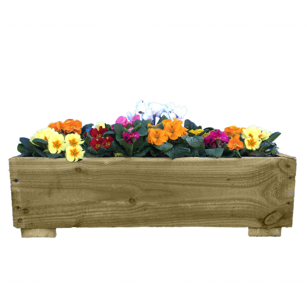 Rustic Wooden Planters | Large Rustic Outdoor Planters – Ruby Group