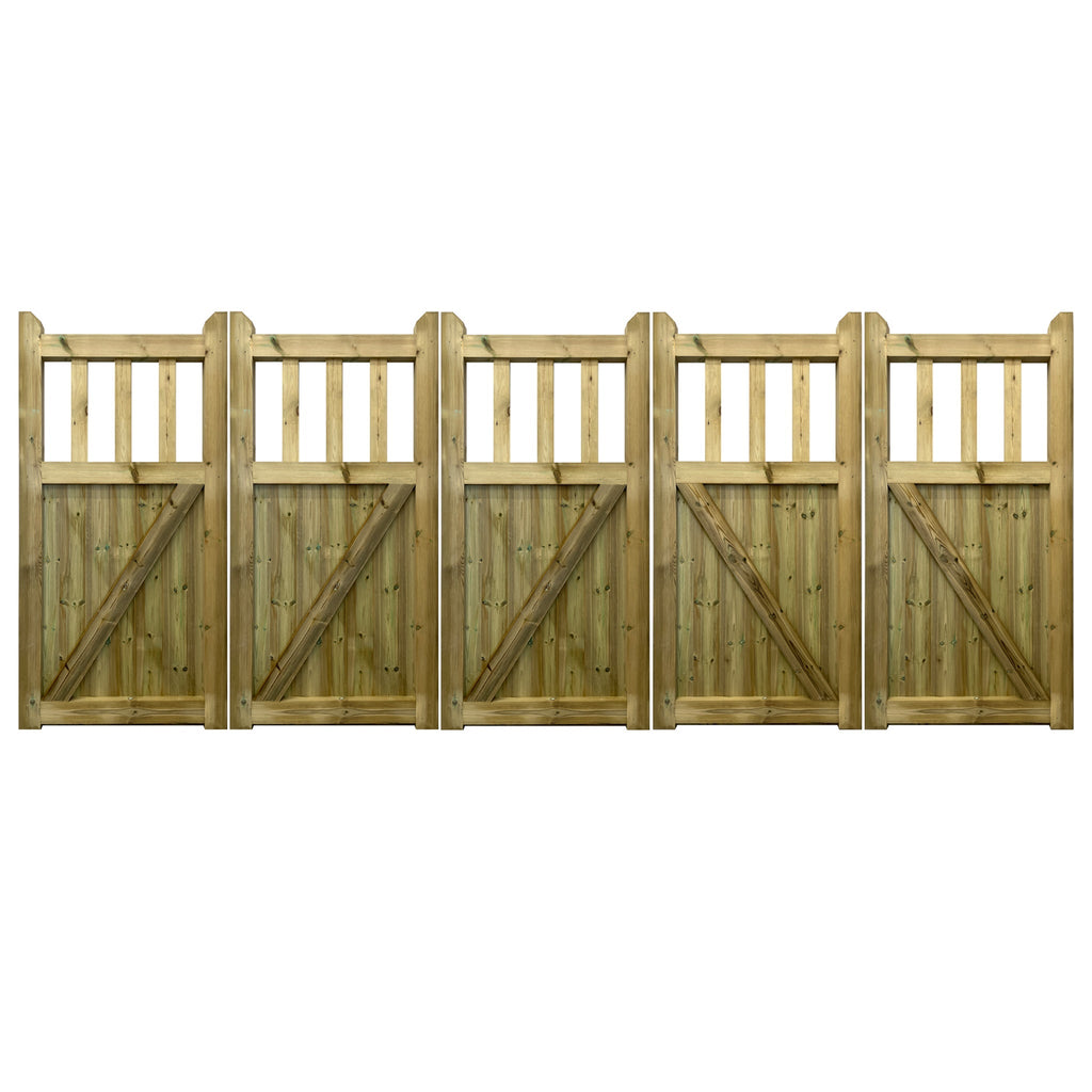 Cottage Gates Bifold 5 Leaf | RUby UK – Ruby Group