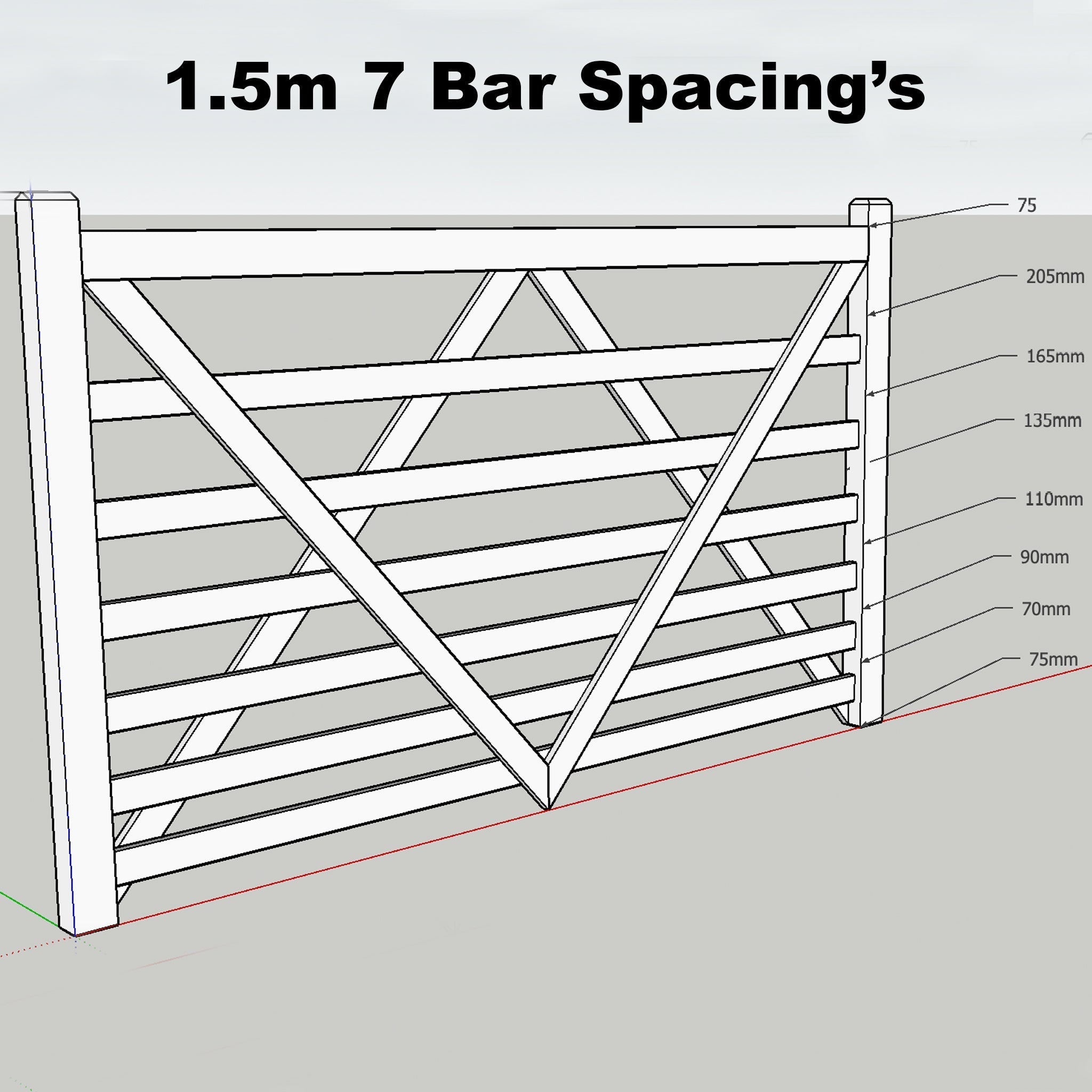 Diamond Brace Wooden Gates | Ruby UK – Ruby Group