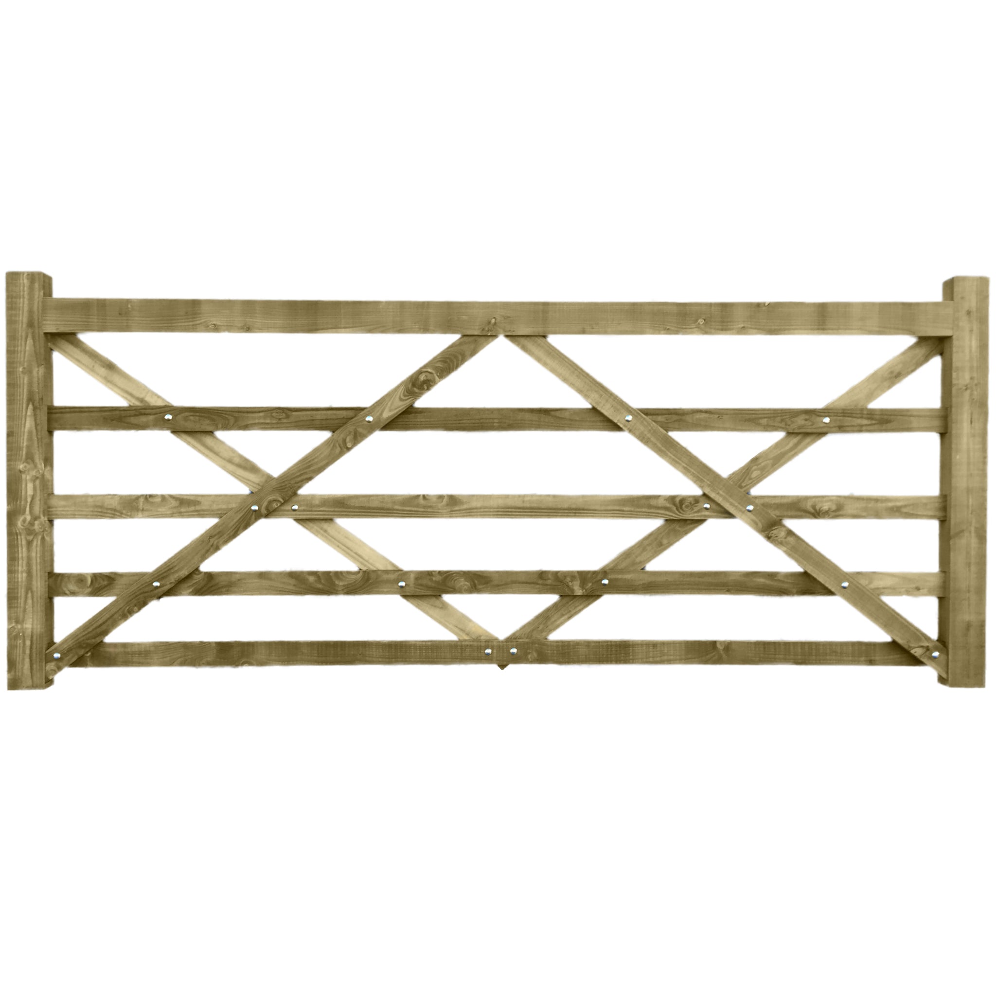 Diamond Brace Wooden Gates | Ruby UK