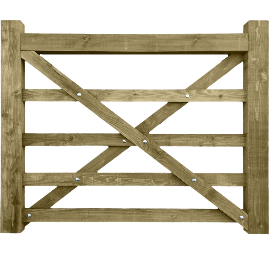 Diamond Brace Wooden Gates | Ruby UK