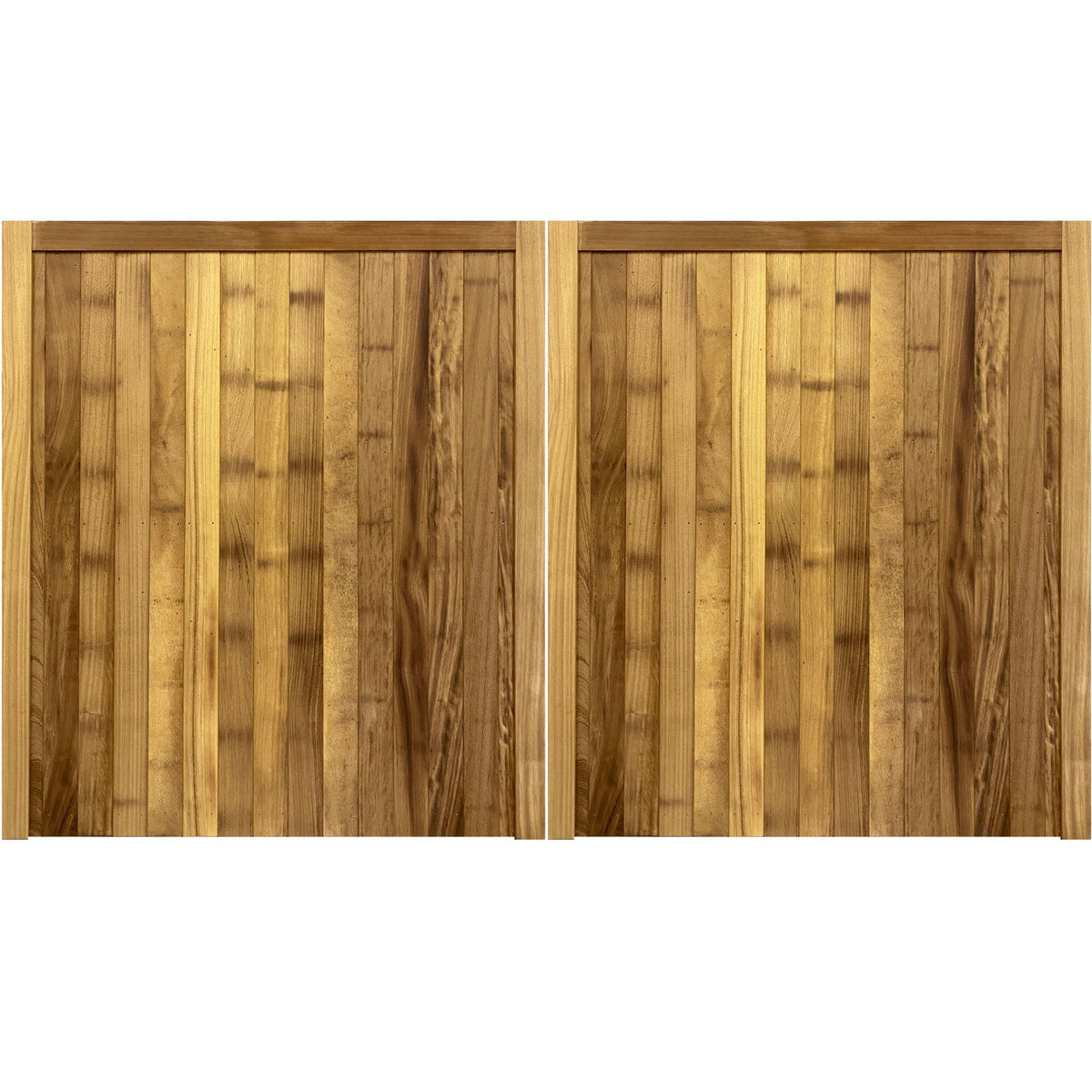 Iroko Croyde Hardwood | Entrance Gates | Ruby UK – Ruby Group